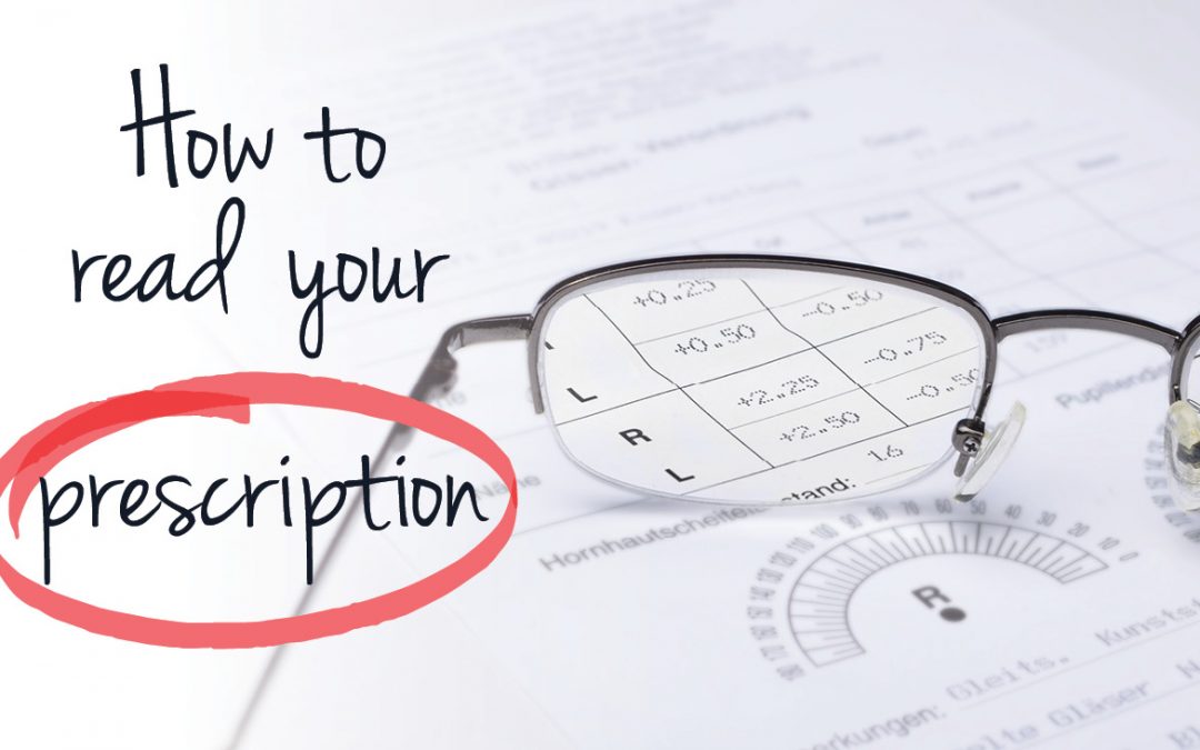 How to Read Your Prescription | Gresham Optical